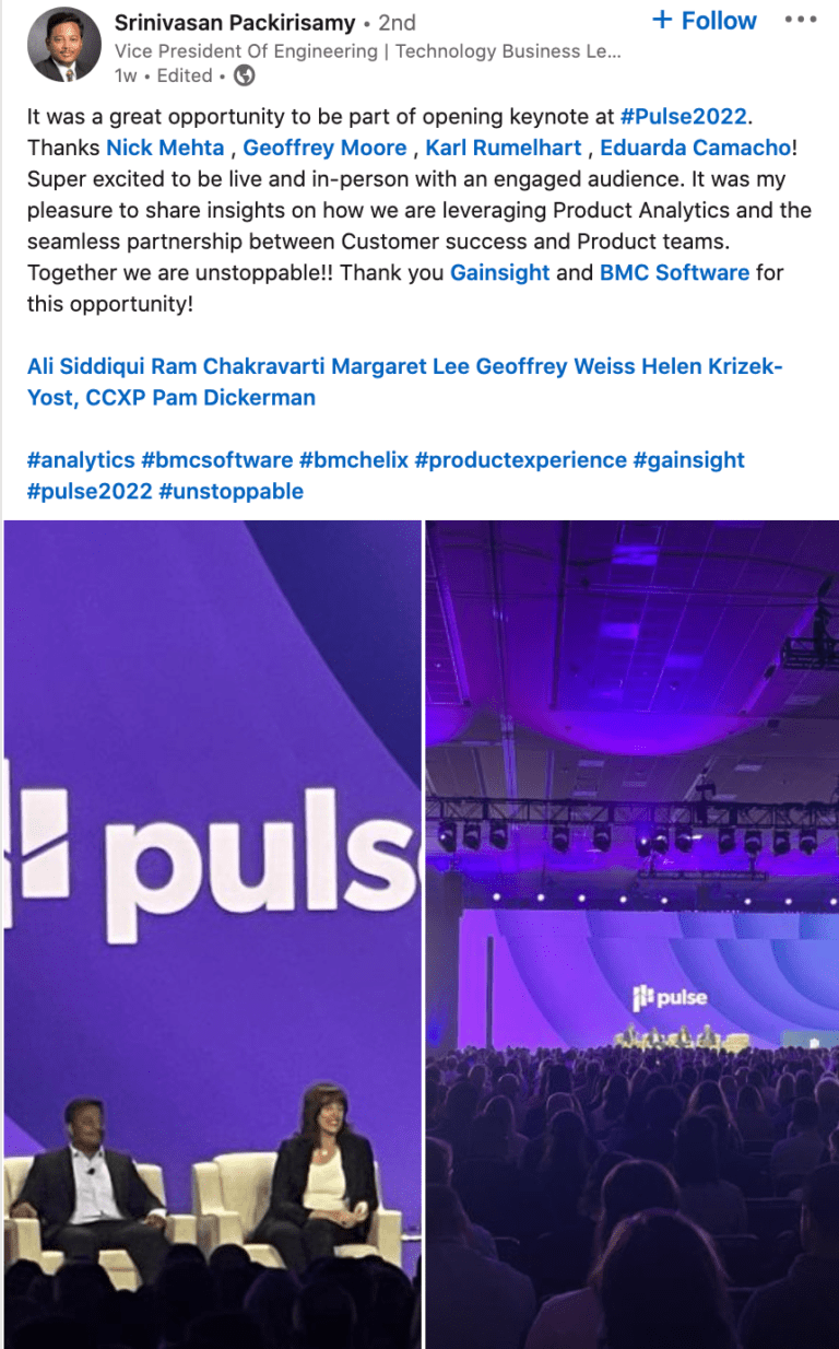 Your favorite moments from Pulse 2022 | Gainsight