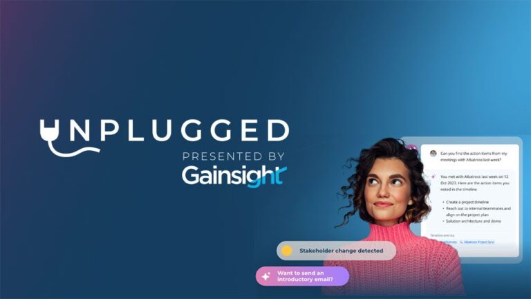 Gainsight Unplugged: AI for Post-Sales | Gainsight Software